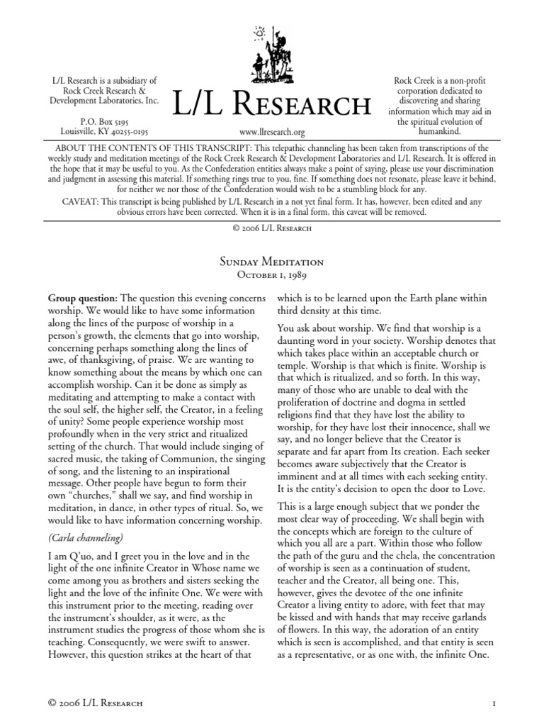 Infinity of Love | Download Free PDF | Worship | Meditation