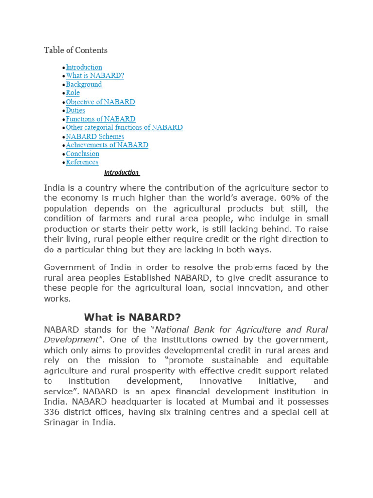 NABARD LLB Topic | PDF