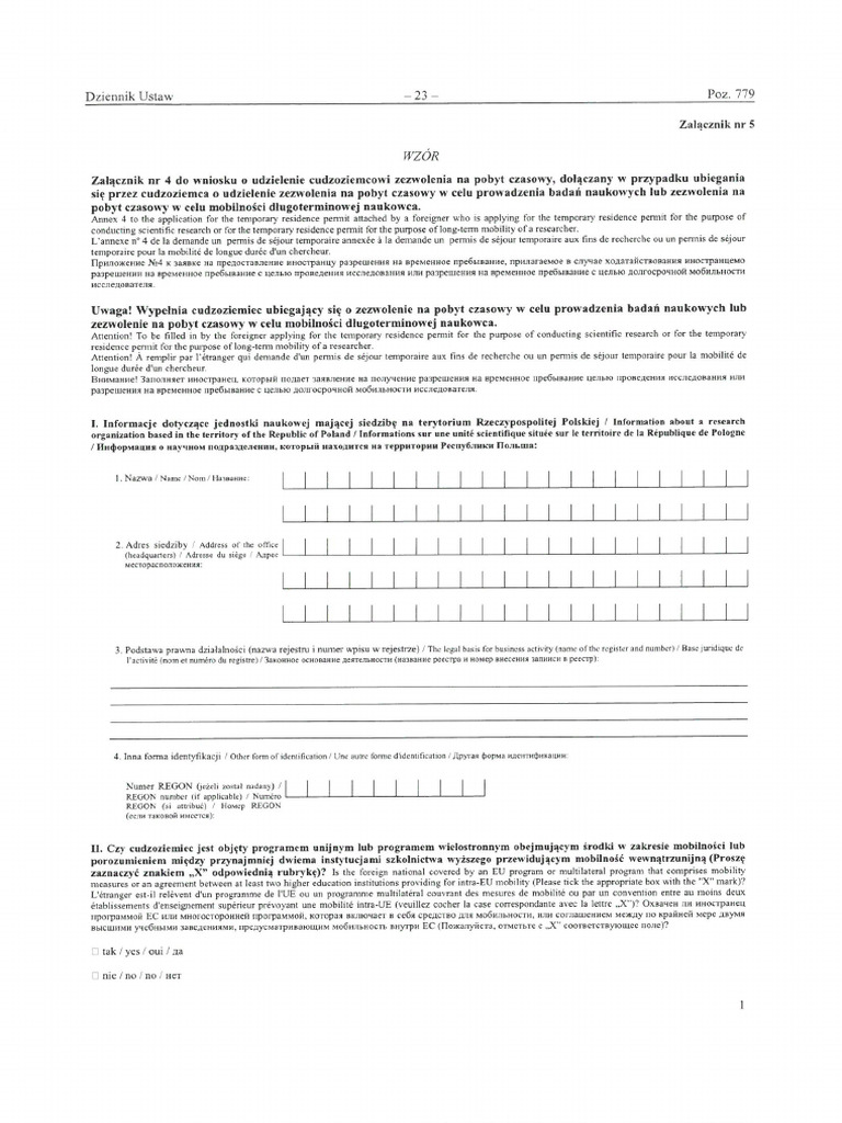 Zalacznik NR 4 Do Wniosku o Udzielenie Zezwolenia Na Pobyt Czasowy | PDF Zalacznik NR 4 Do Wniosku o Udzielenie Zezwolenia Na Pobyt Czasowy | PDF
