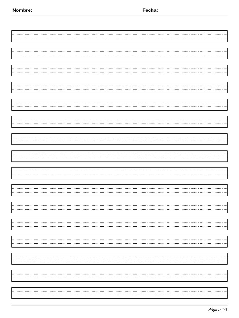 plantilla-escritura | PDF