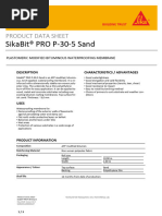 Hydroflex 30 Product Data Sheet | PDF | Building Engineering | Building ...