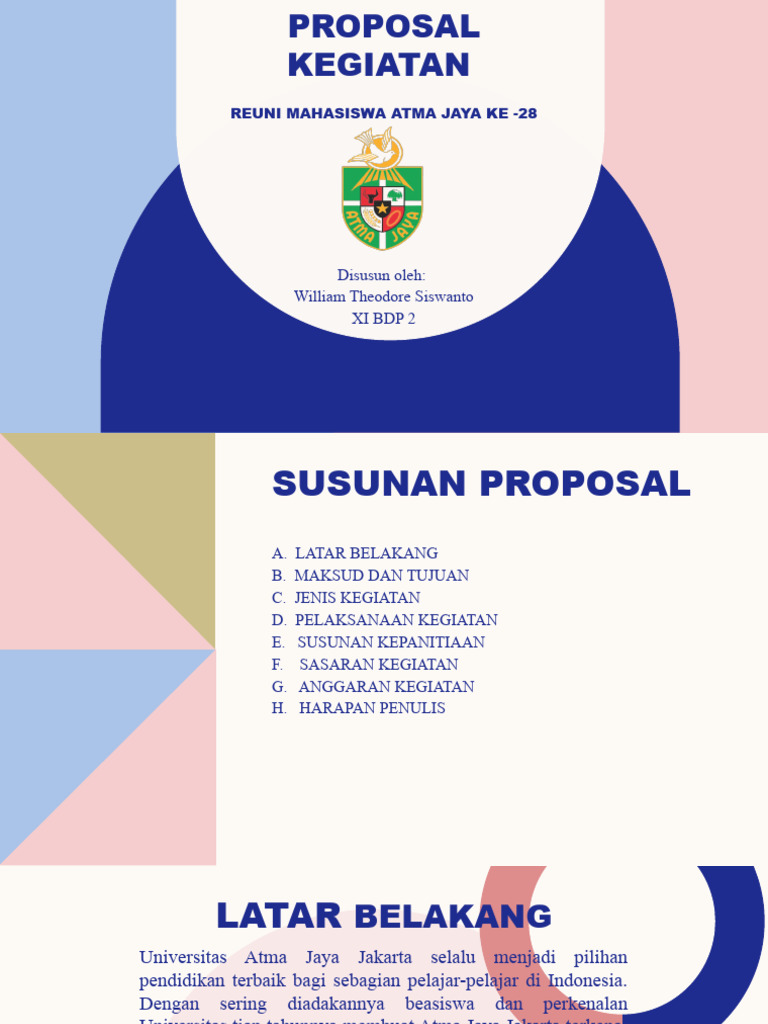 PPT PROPOSAL KEGIATAN | PDF
