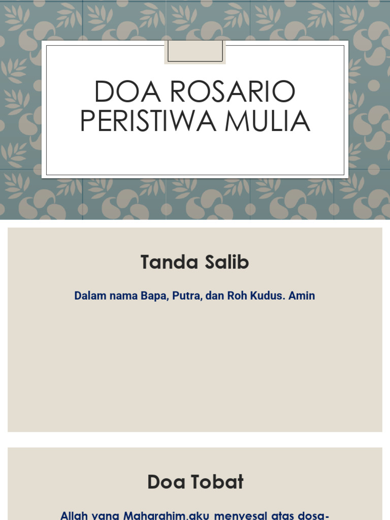 Pristiwa Mulia | PDF
