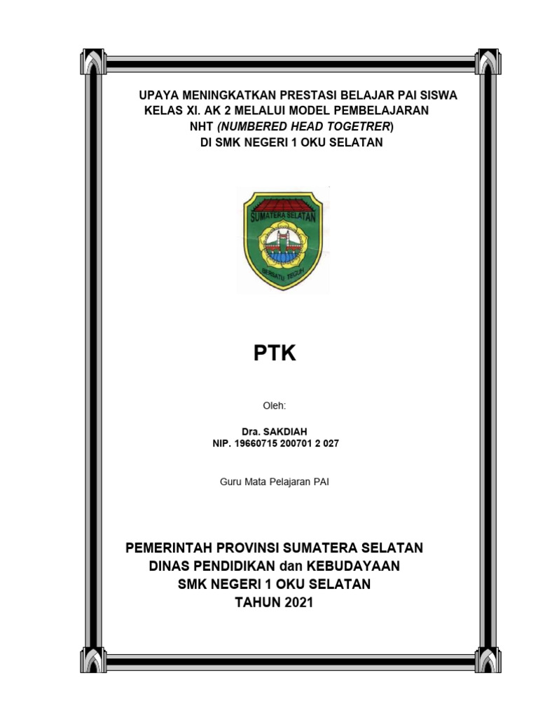 PTK 1 NHT | PDF