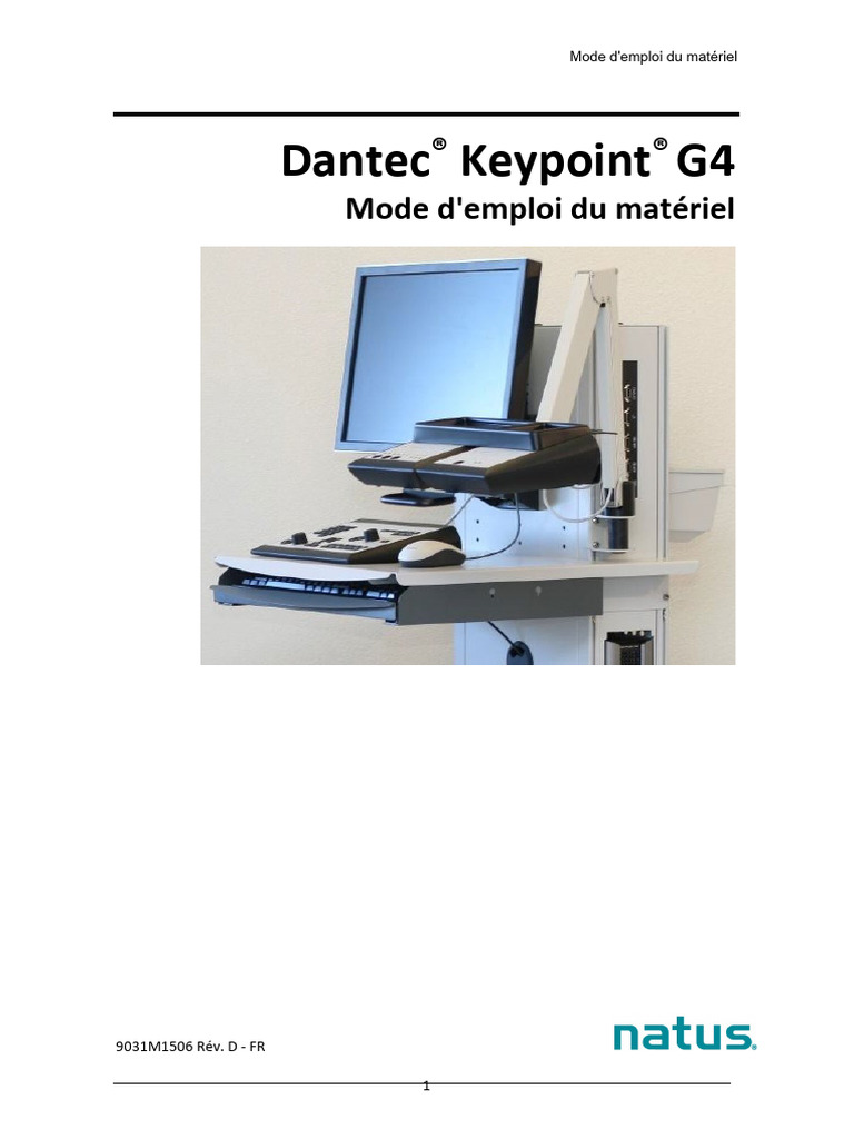 9031M1506 Rev D - Keypoint G4 HW Manual - FR - 02-10-20 - CE2797 | PDF
