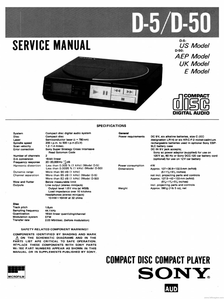 sony_d-5_d-50_cd_player (2) (1) | PDF