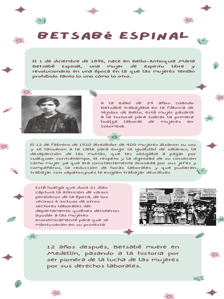 Biografía de Betsabé Espinal | PDF