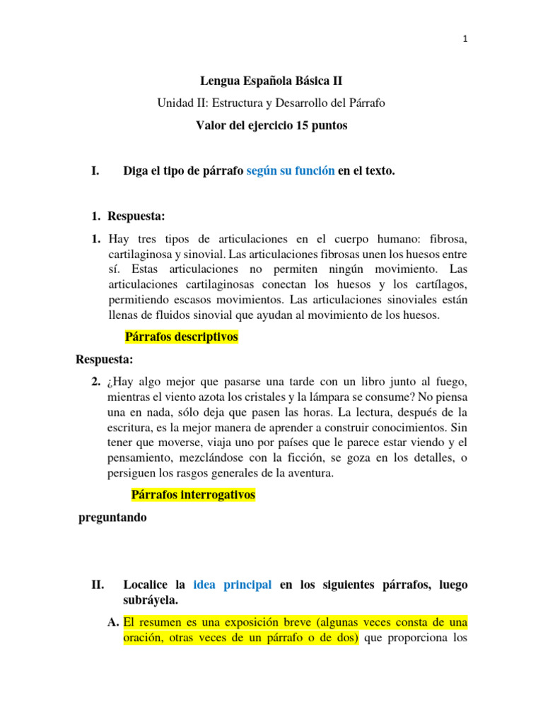 Unidad 2 - Letra II | PDF