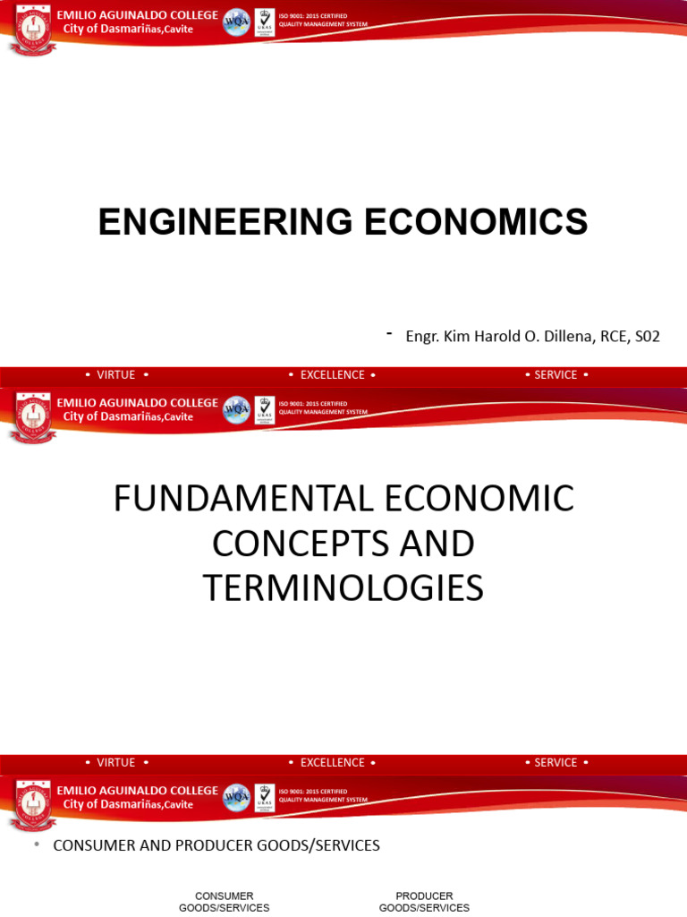 Engineering Economics 1.1 | PDF | Demand | Elasticity (Economics)