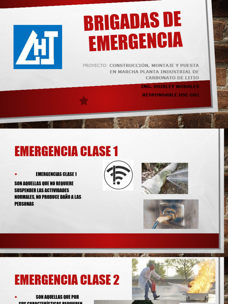 Brigadas de Emergencia | PDF