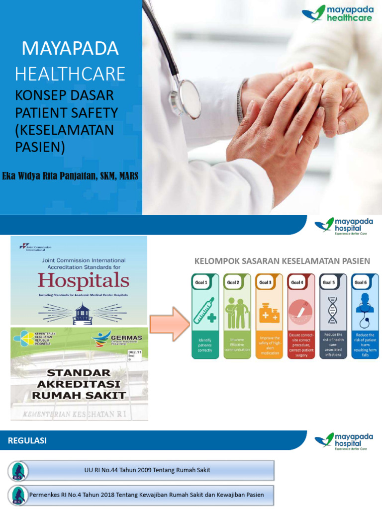 Konsep Dasar Patient Safety Pdf