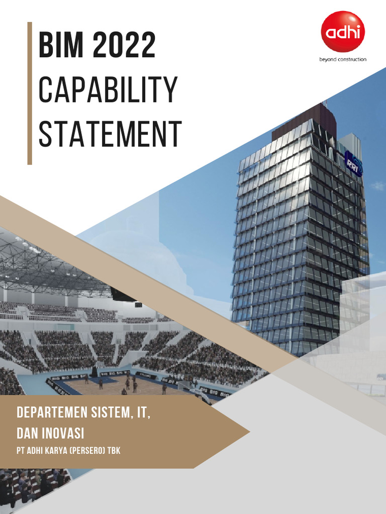 Bim Statement Adhi Karya 2022 | PDF | Seni | Komputer