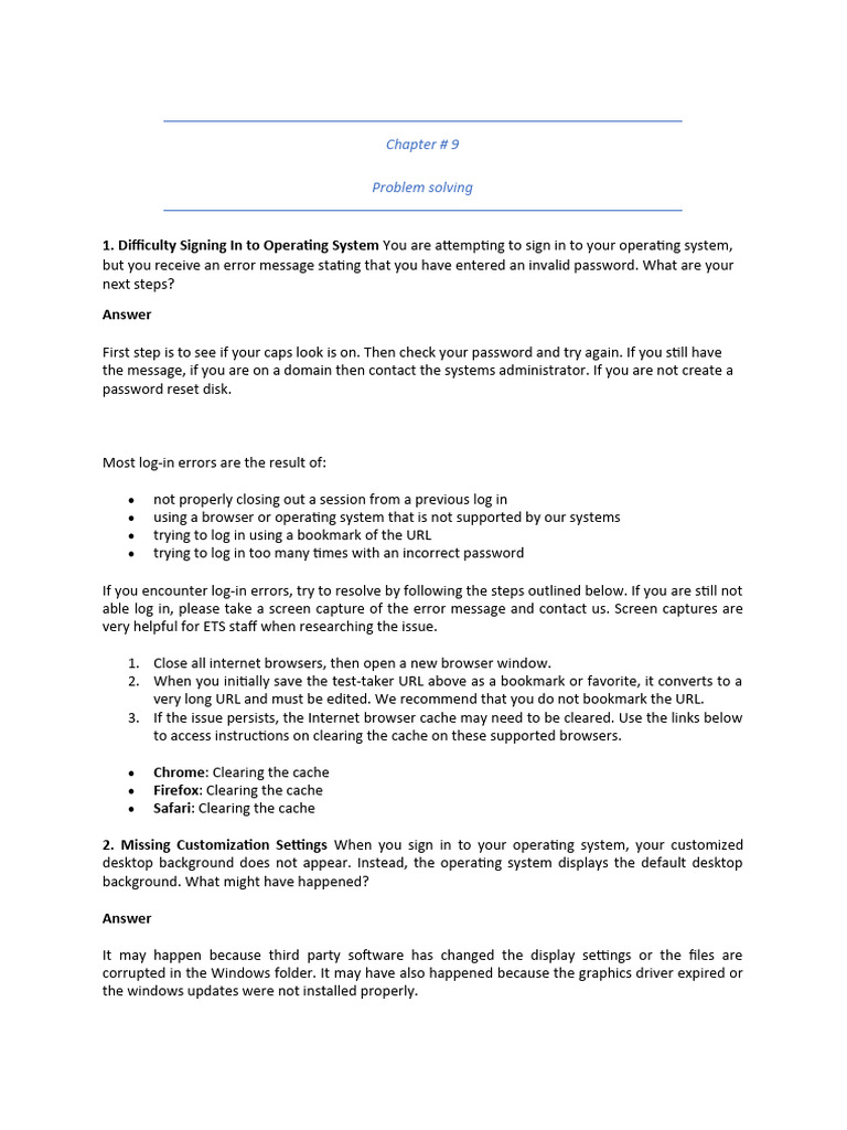 problem solving 9 | PDF