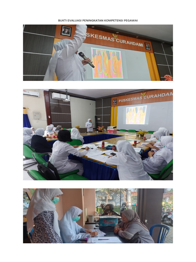 Bukti Evaluasi Peningkatan Kompetensi Pegawai | PDF