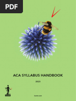 2025 Aca Syllabus Handbook Advanced Corporate Reporting | PDF ...