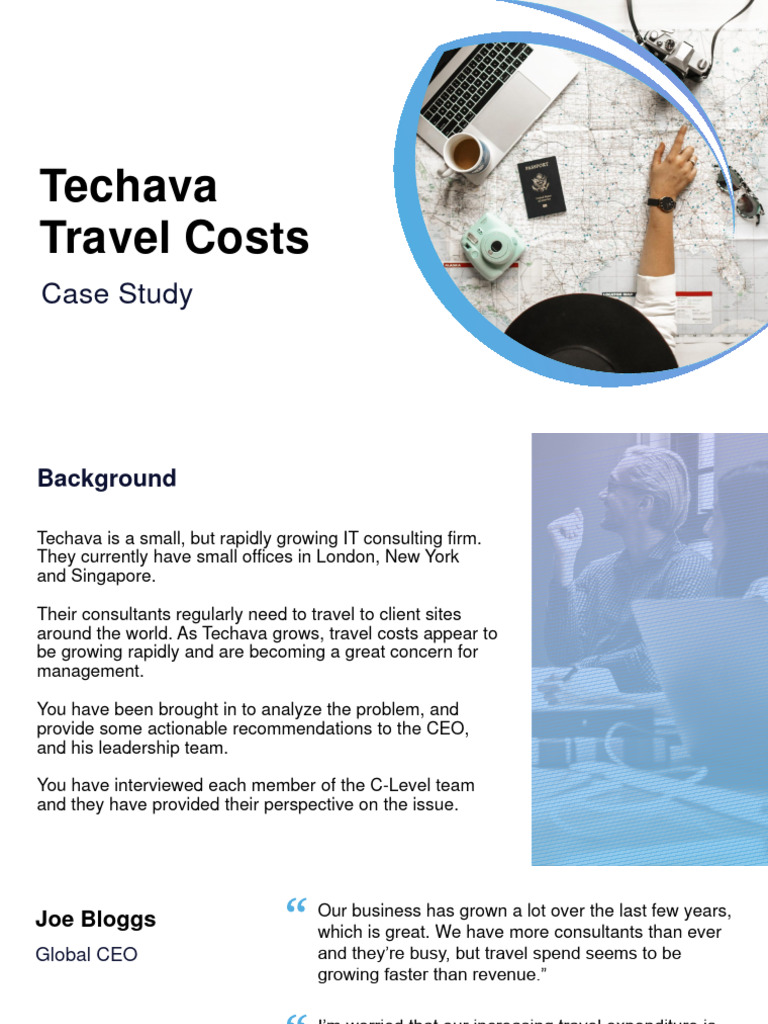 Techava Case Study Introduction | PDF