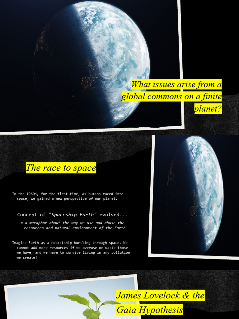 2 - Global Commons On A Finite Planet | PDF