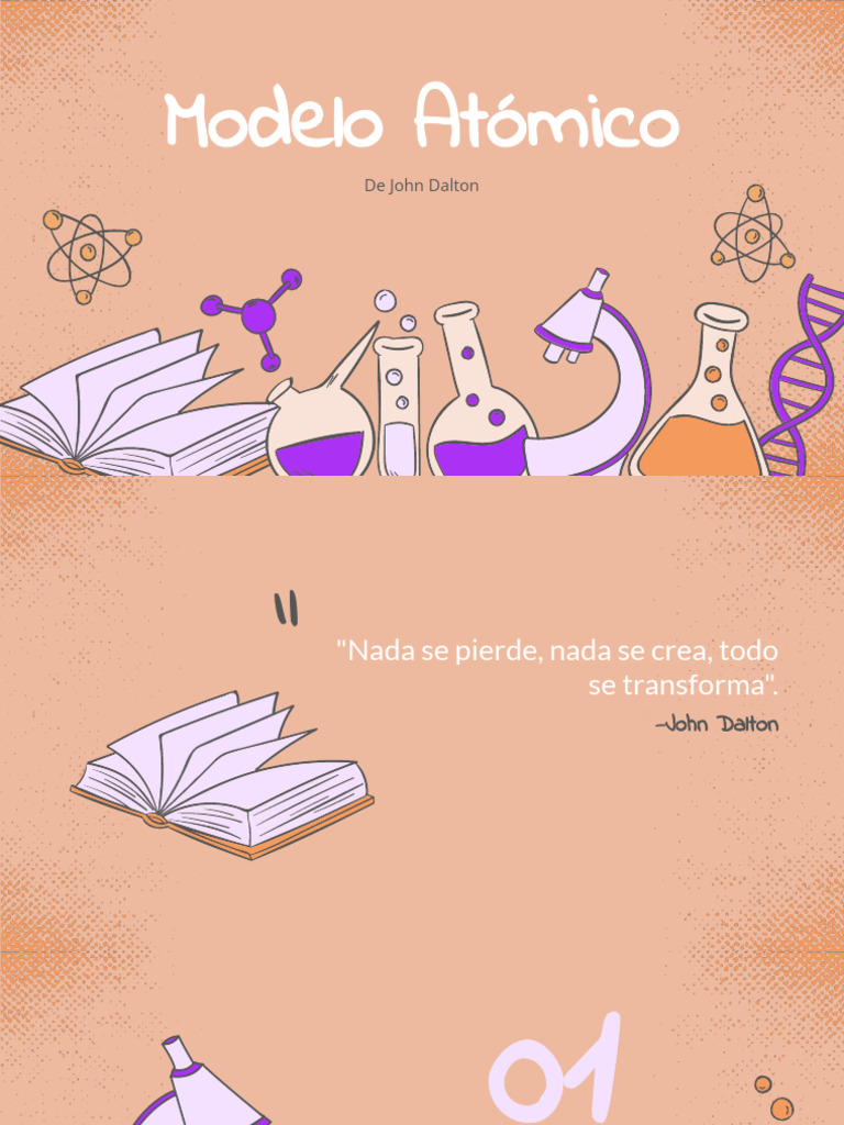 Modelo Atómico de John Dalton | PDF