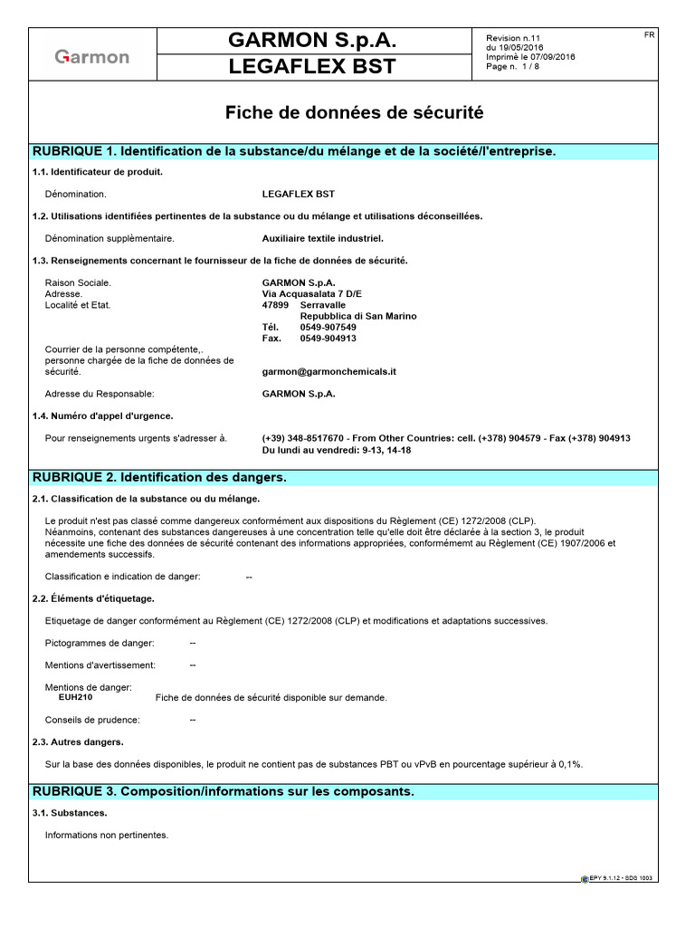 FR - Legaflex BST - 11 | PDF