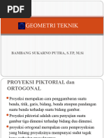 Pengertian dan Jenis Proyeksi Gambar | PDF
