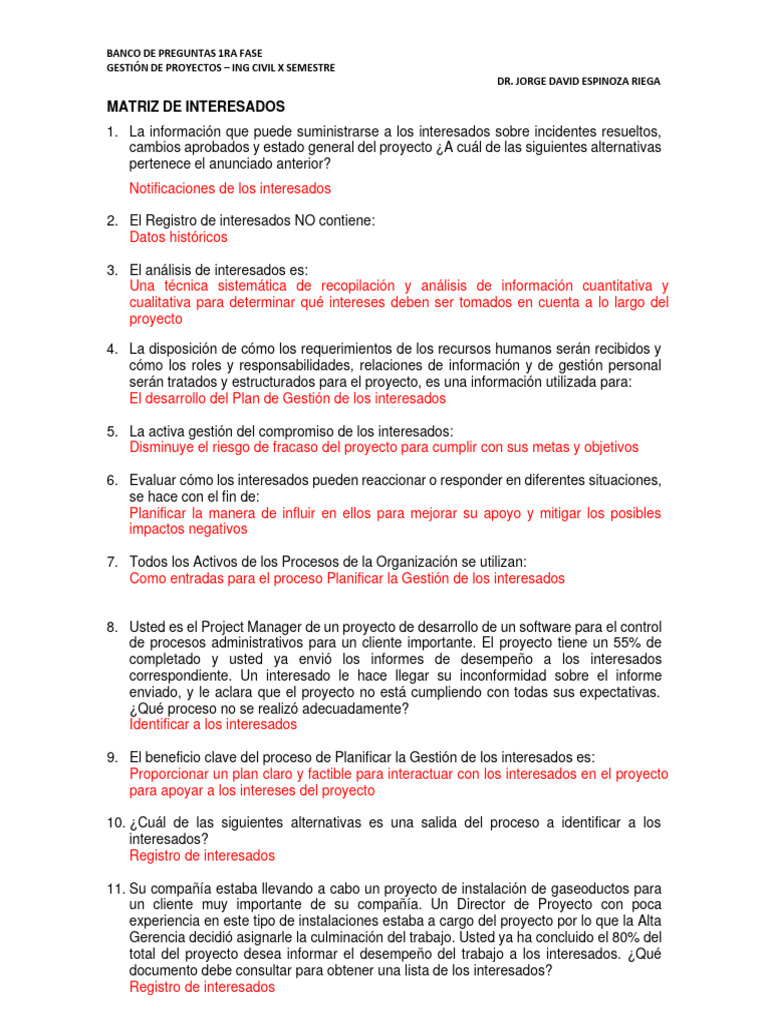 Banco de Preguntas 1 Fase | PDF | Comunicación | Software