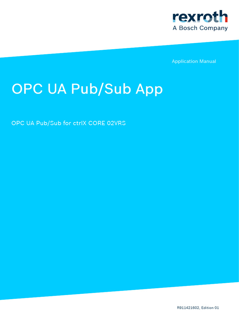 Opc Ua Pub/Sub For CTRLX Core 02Vrs | PDF