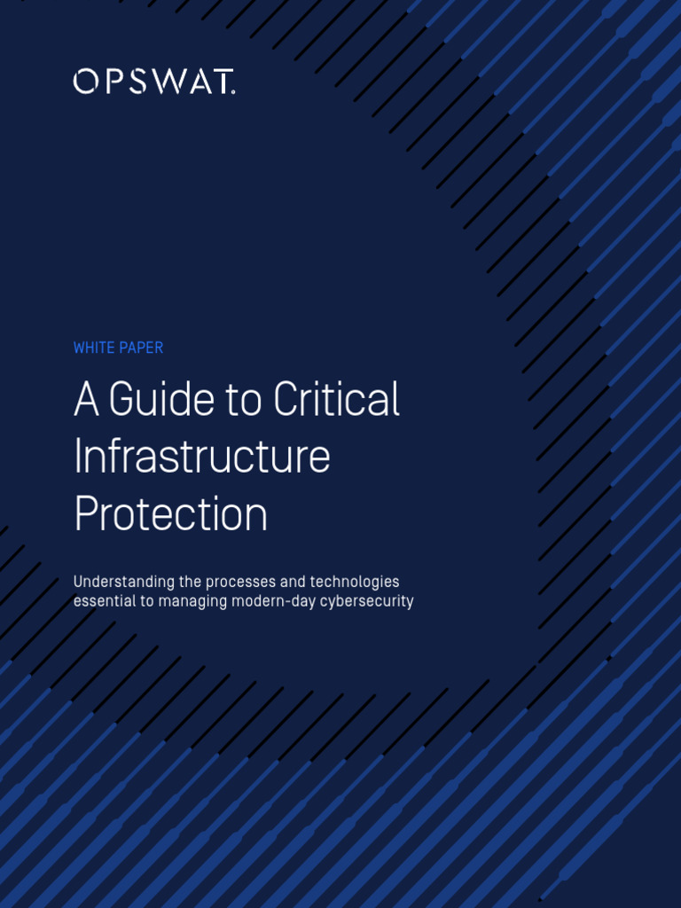 A Guide To Critical Infrastructure Protection | PDF | Security ...