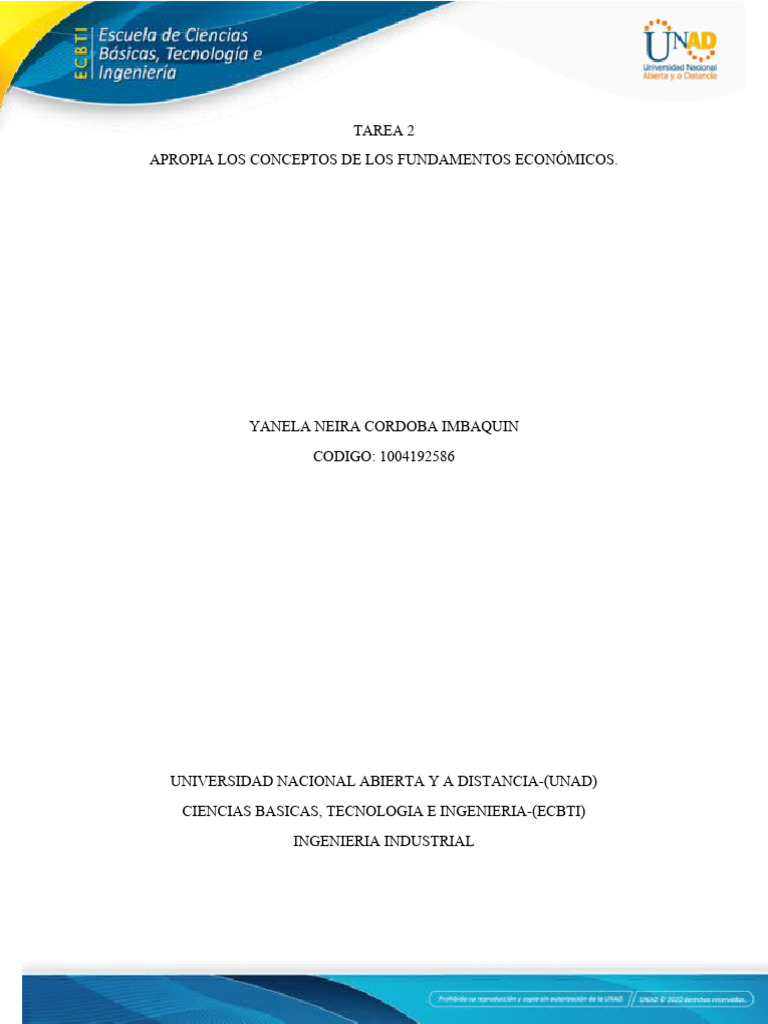 TAREA 2 - Yanela-Cordoba | PDF | Business | Economias TAREA 2 - Yanela-Cordoba | PDF | Business | Economias