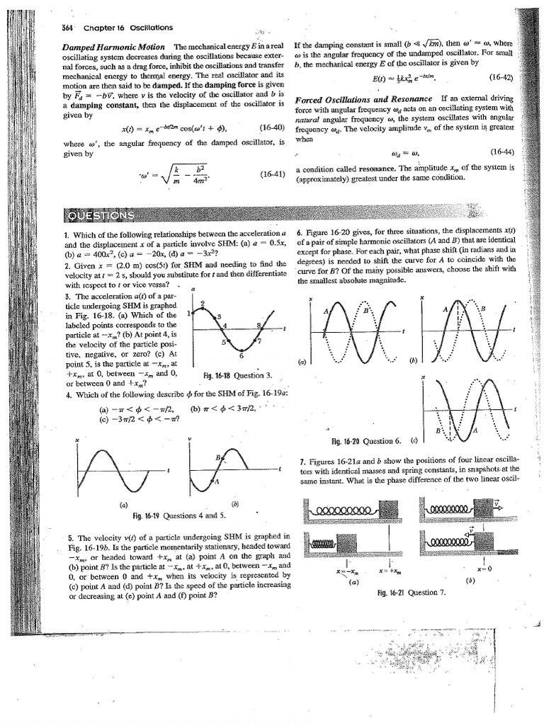 phs203 ch15 (Oscillations) | PDF