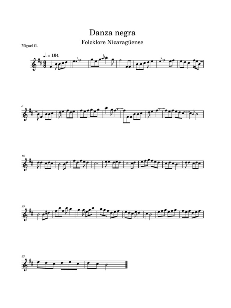 Danza Negra | PDF