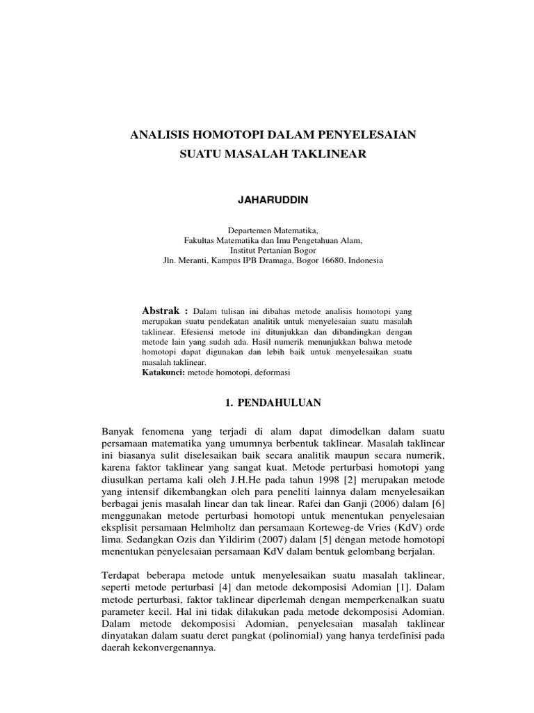 Analisis HPM | PDF