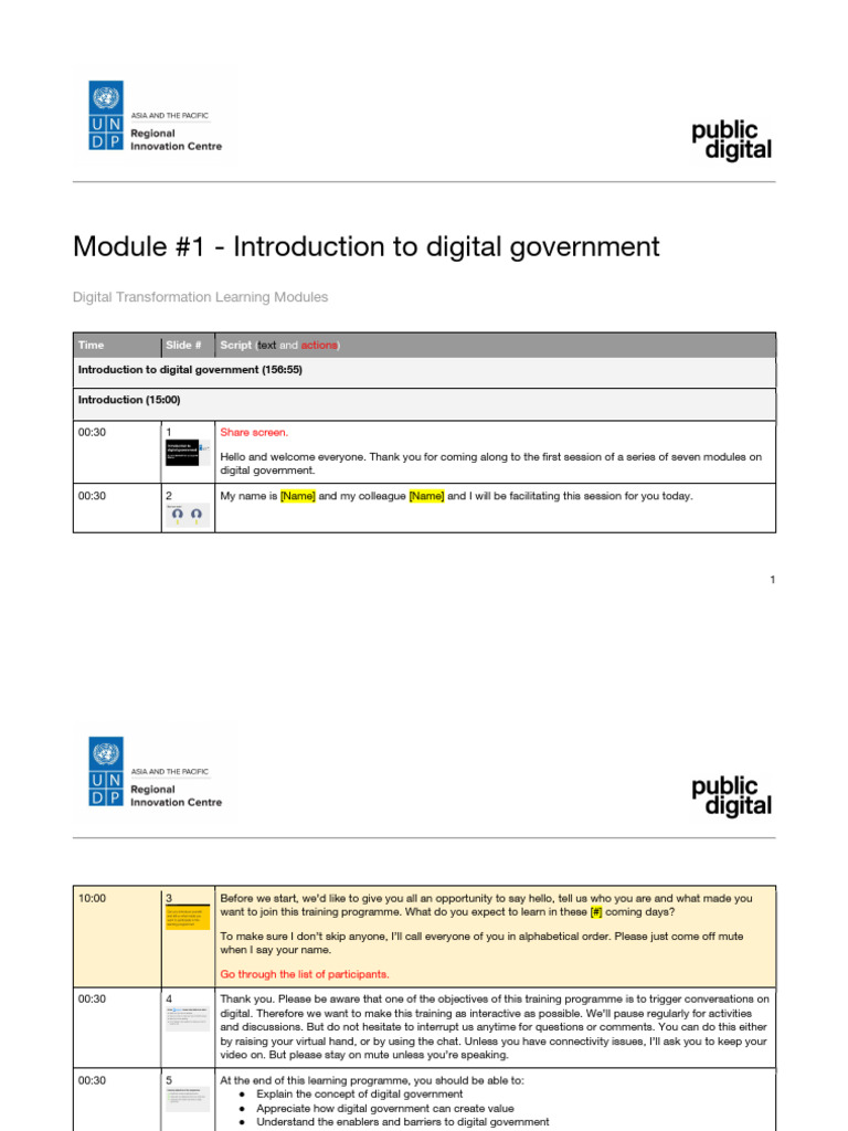 Module 1_Introduction to digital government_Trainers Guide_UNDP RBAP ...