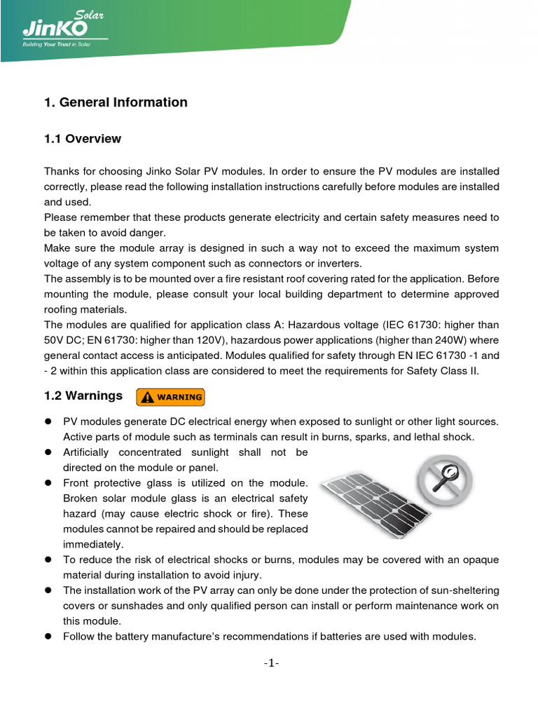 Tiger Installation Manual | PDF