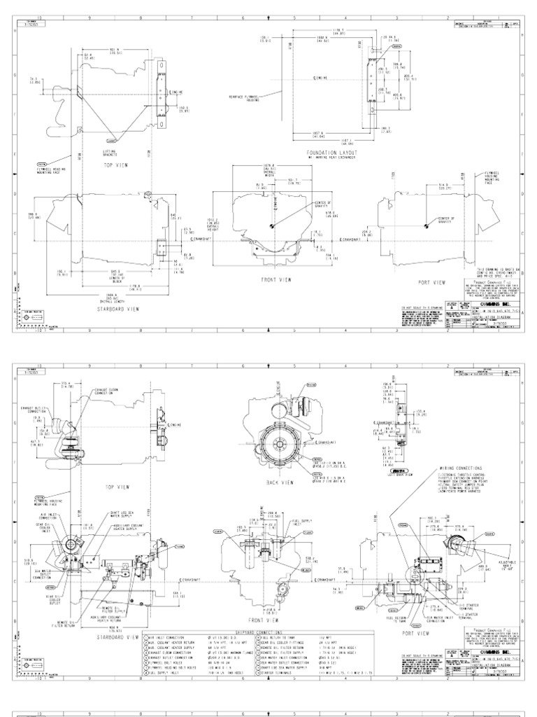 QSM 11 Drawing 610 Thru 715 July 06 | PDF
