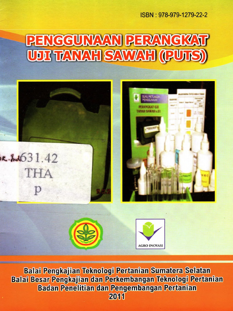 Penggunaan Perangkat Uji Tanah Sawah (PUTS) | PDF