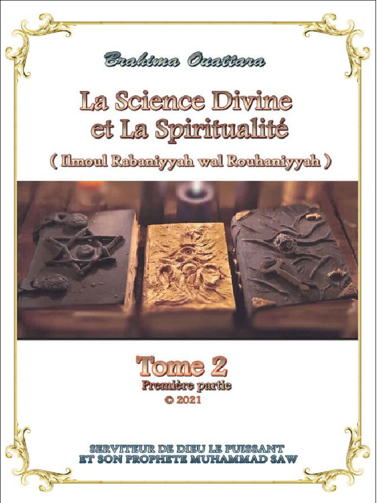 La Science Divine Et La Spiritualité TOME 2 Première Partie-2 | PDF