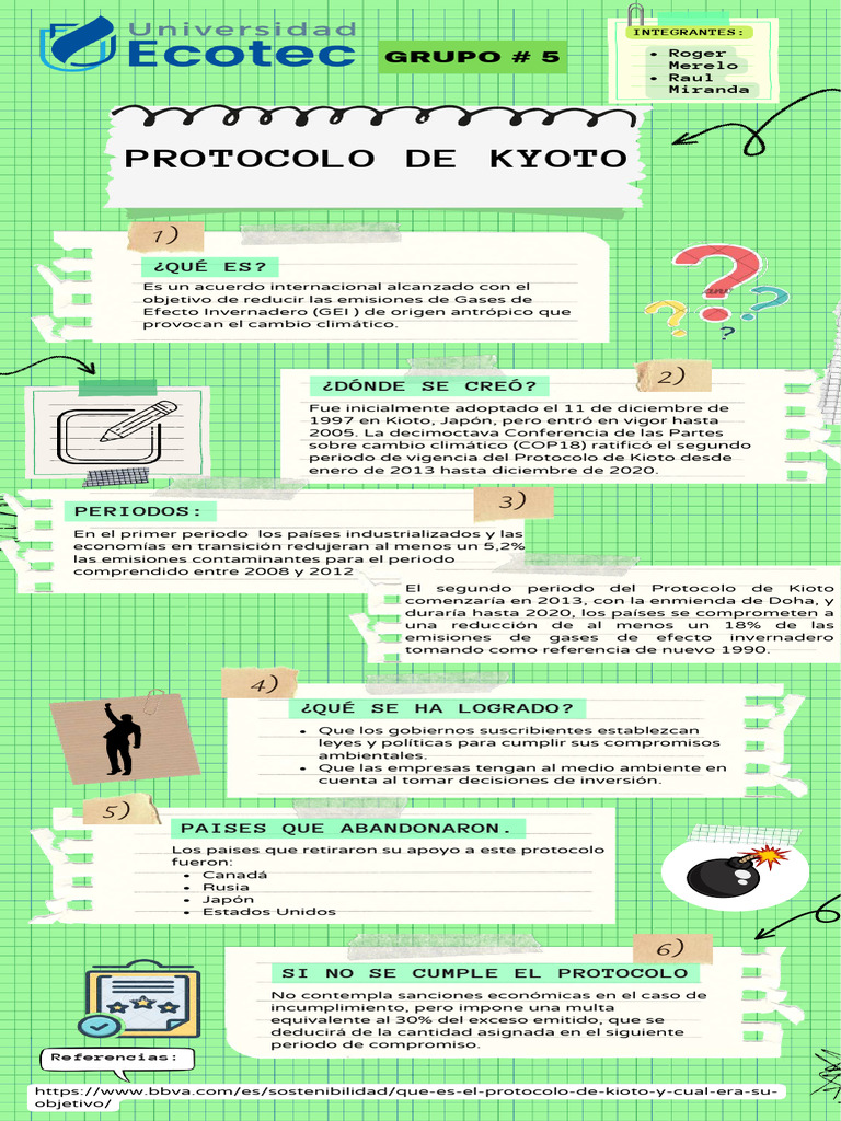Protocolo de Kyoto | PDF