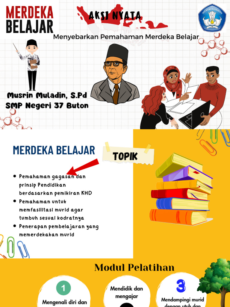 Pemahaman Merdeka Belajar untuk Pendidik | PDF | Karier & Perkembangan ...