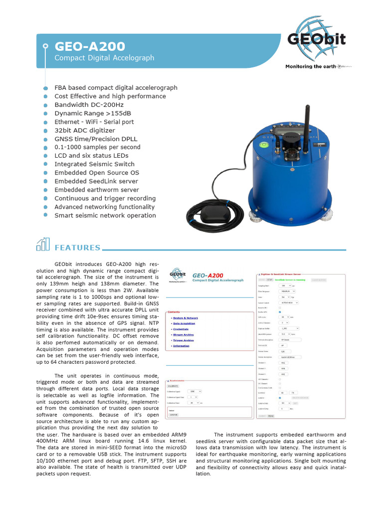 GEO-A200 Brochure v2208 | PDF