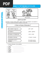 Práctica de Verbos para 4° Grado | PDF