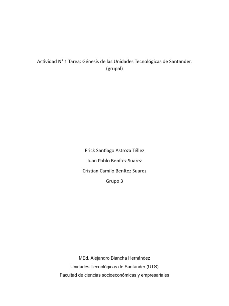 Actividad Grupal | PDF Actividad Grupal | PDF