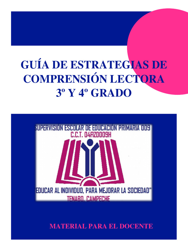 Estrategias de Comprensión Lectora 3º-4º Grado | PDF | Comprensión ...