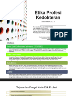 Kode Etik Kedokteran Indonesia - MKEK IDI | PDF