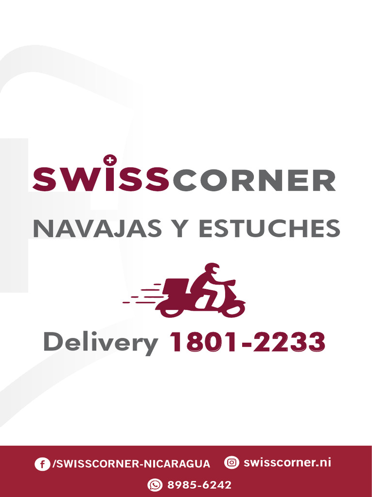 Catálogo Swiss Corner Navajas y Estuches | PDF