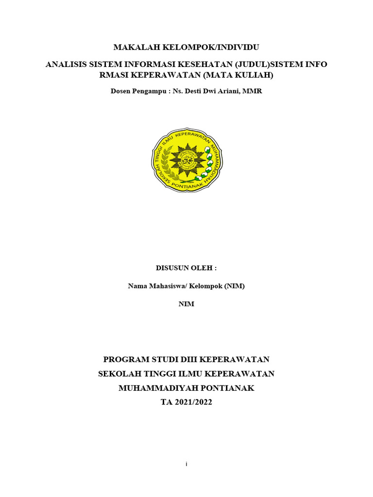 Contoh makalah (1) | PDF