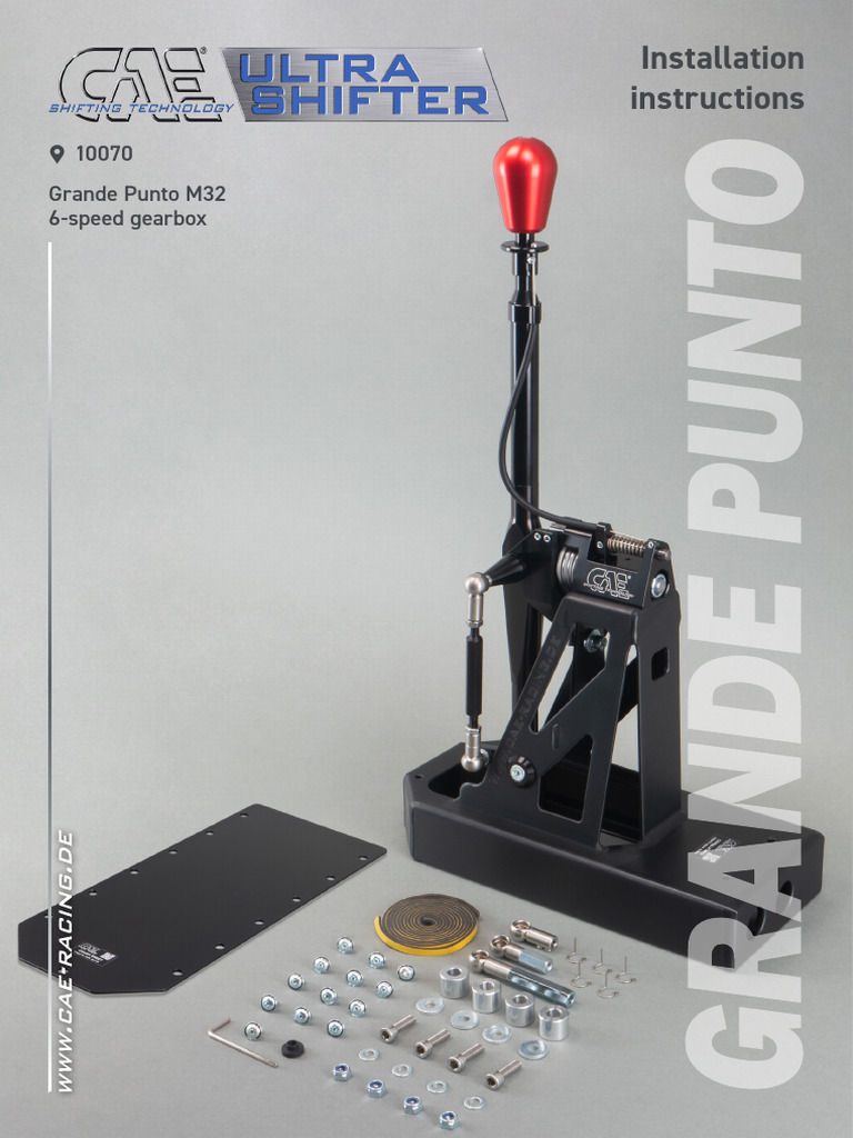 Fiat Grand Punto - Manual Instalação Gear Shift | PDF