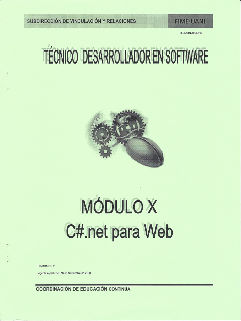 Modulo 10 - C#.Net para Web | PDF
