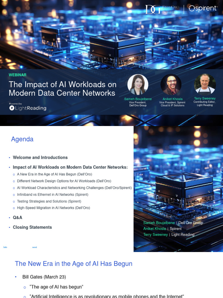 The Impact of AI Workloads On Moden DCN | PDF | Computers | Technology ...