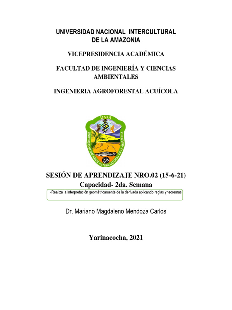 Sesión Nro.02. Reglas de La Derivada. Máximo y Mínimo | PDF | Derivado ... Sesión Nro.02. Reglas de La Derivada. Máximo y Mínimo | PDF | Derivado ...
