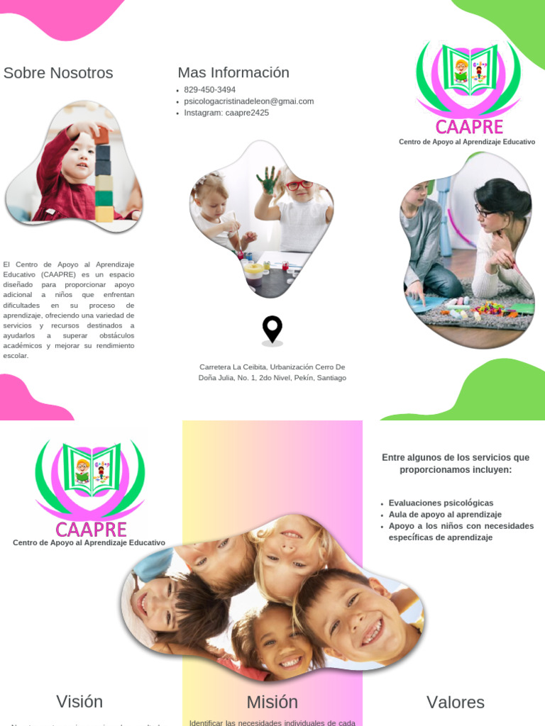 Grey Blob Childcare Brochure | PDF